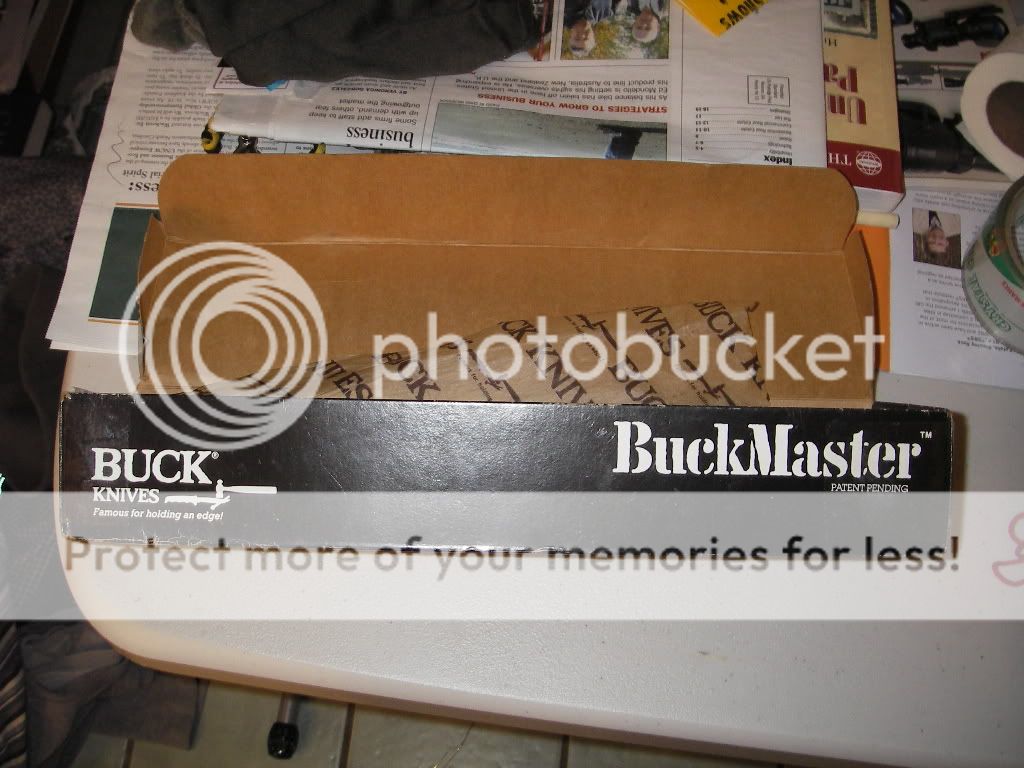 TRADED Buckmaster, Buck 184, in Box Unused, WTT early Gerber Mark II ...
