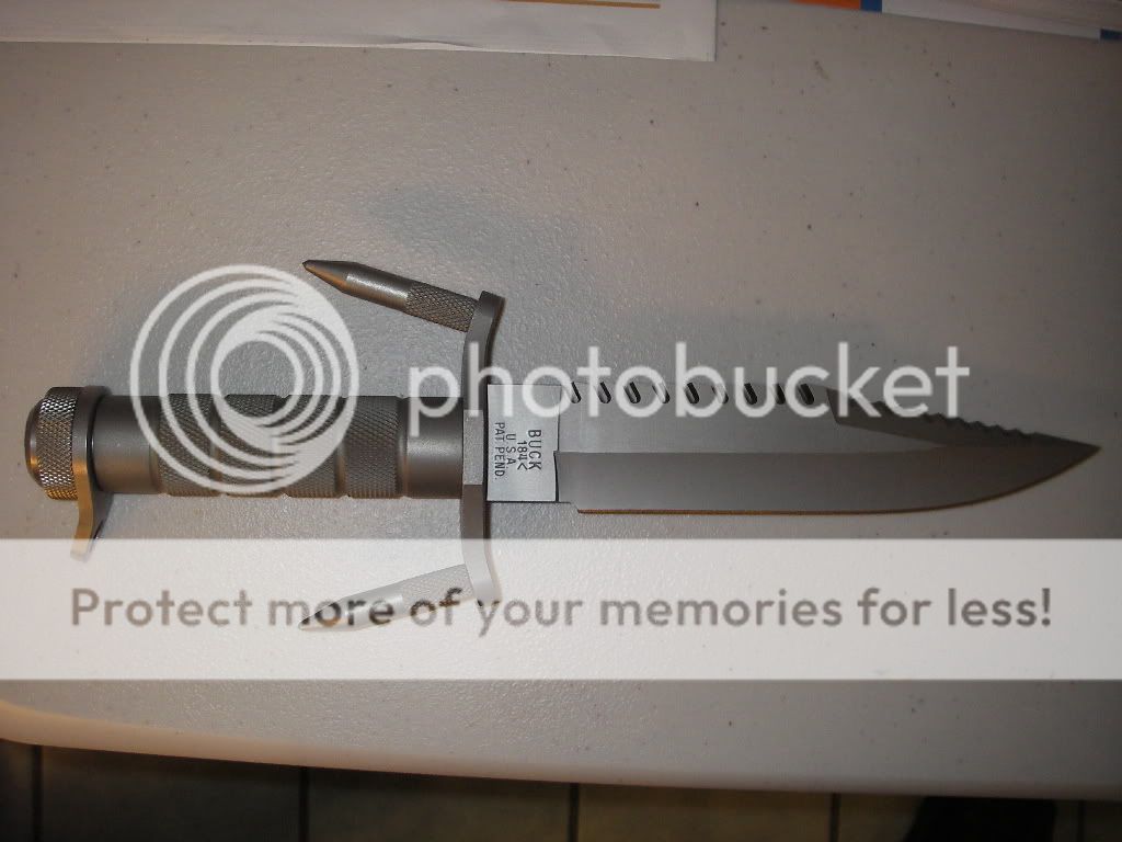 TRADED Buckmaster, Buck 184, in Box Unused, WTT early Gerber Mark II ...