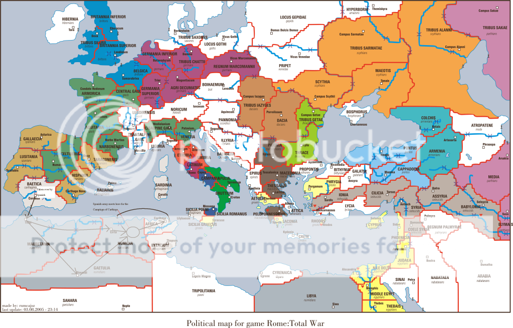 Rome Total War Map Photo by Xenocidel | Photobucket