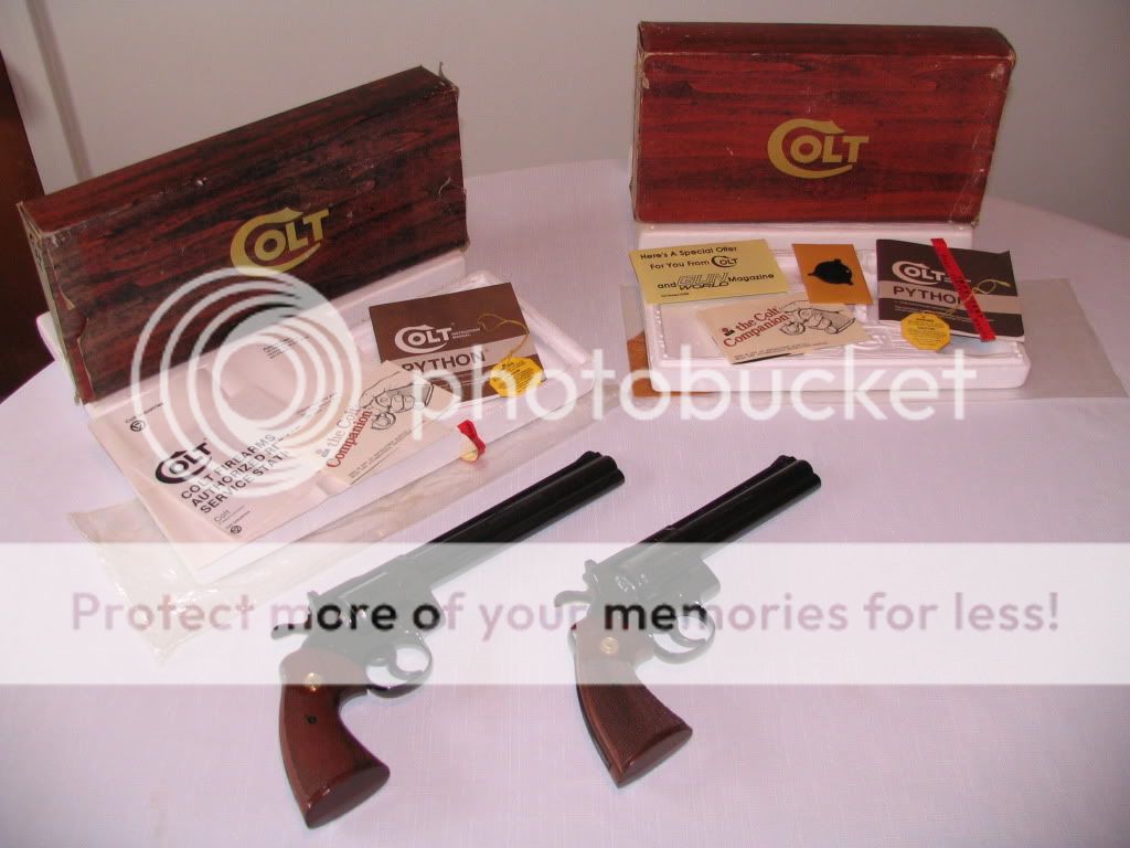 Colt Python 1972 or 1973 Box items??? | Colt Forum