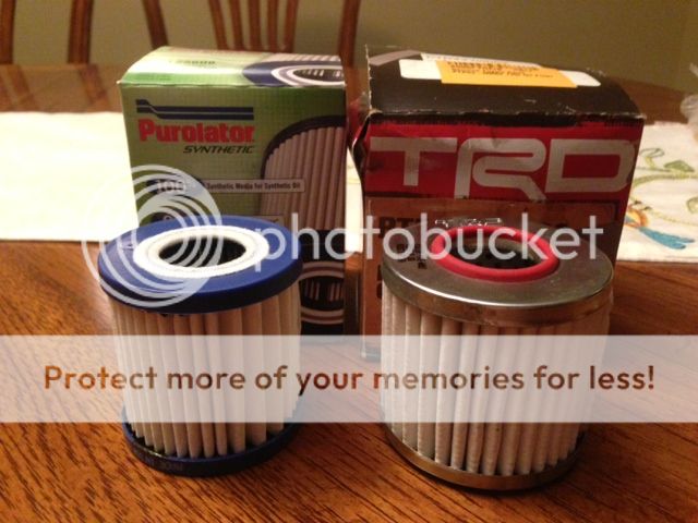 Toyota oil filters for 2GR-FE | Bob Is The Oil Guy